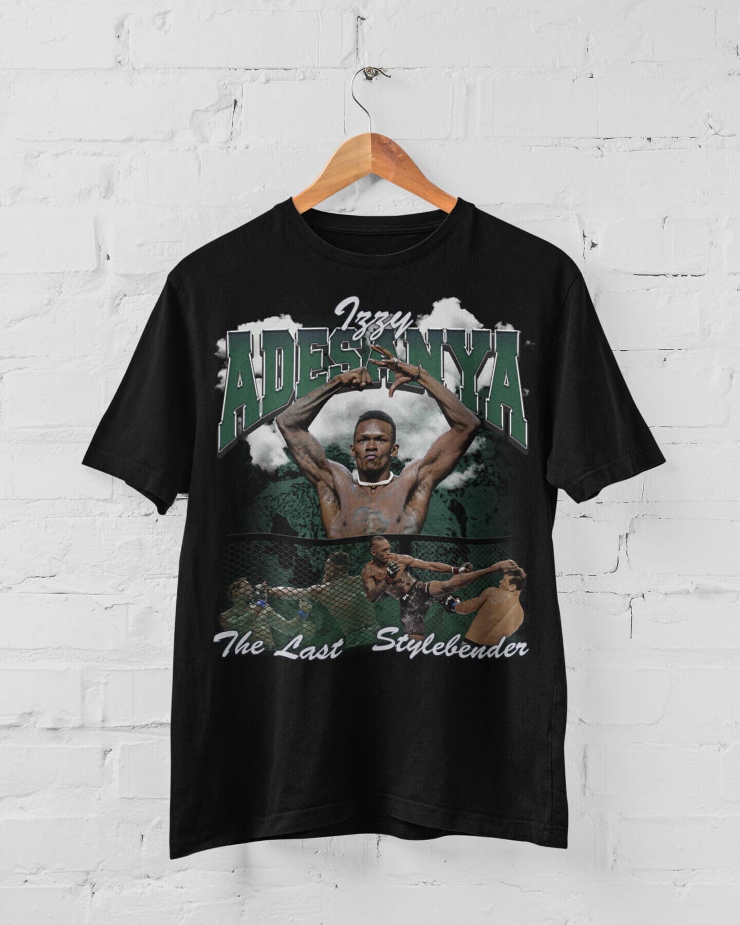 Israel Adesanya the Last Stylebender MMA Vintage 90s Retro Graphic ...
