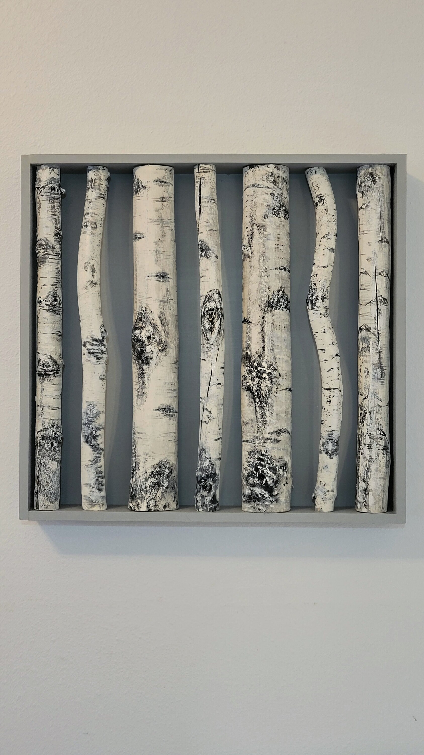 3D Birch/aspen Tree Logs 100% Wood - Etsy