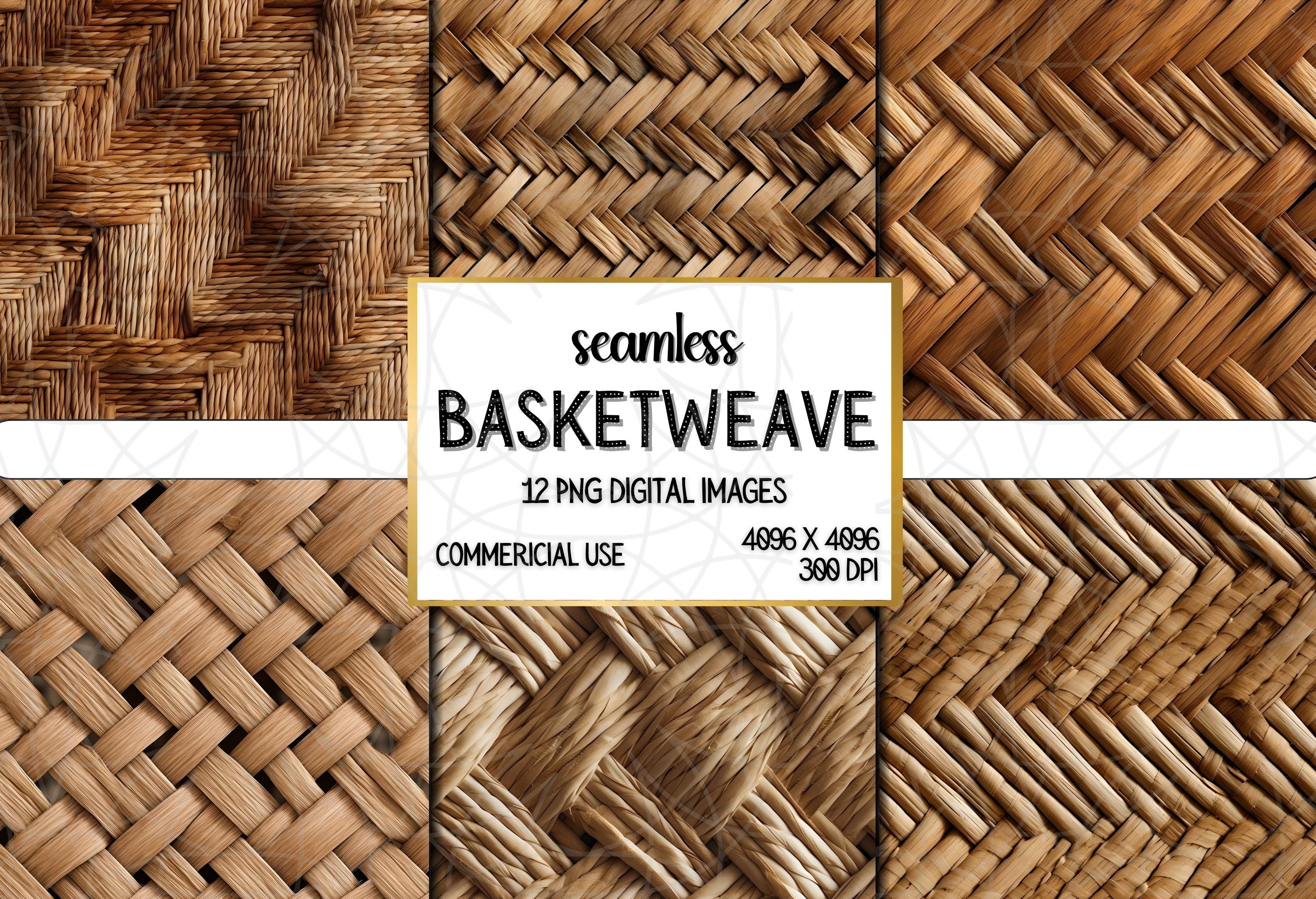 Basketry Printable Paper, Wicker Digital Background, Weave Textures ...