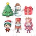 60 Kawaii Christmas Clipart - Winter Clip Art Bundle PNG, Santa Claus ...