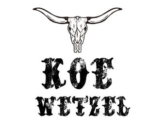 Koe Wetzel TWO PNG Files Distressed Koe Design Digital - Etsy