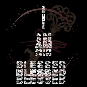 I Am Blessed ***PNG FILE*** - Etsy
