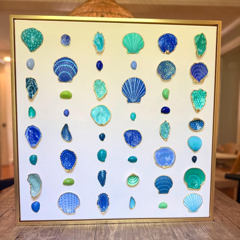 Painted Seashells - Etsy