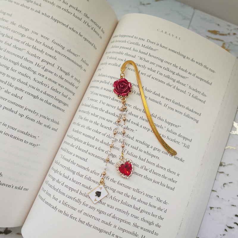 Metal Bookmark - Etsy
