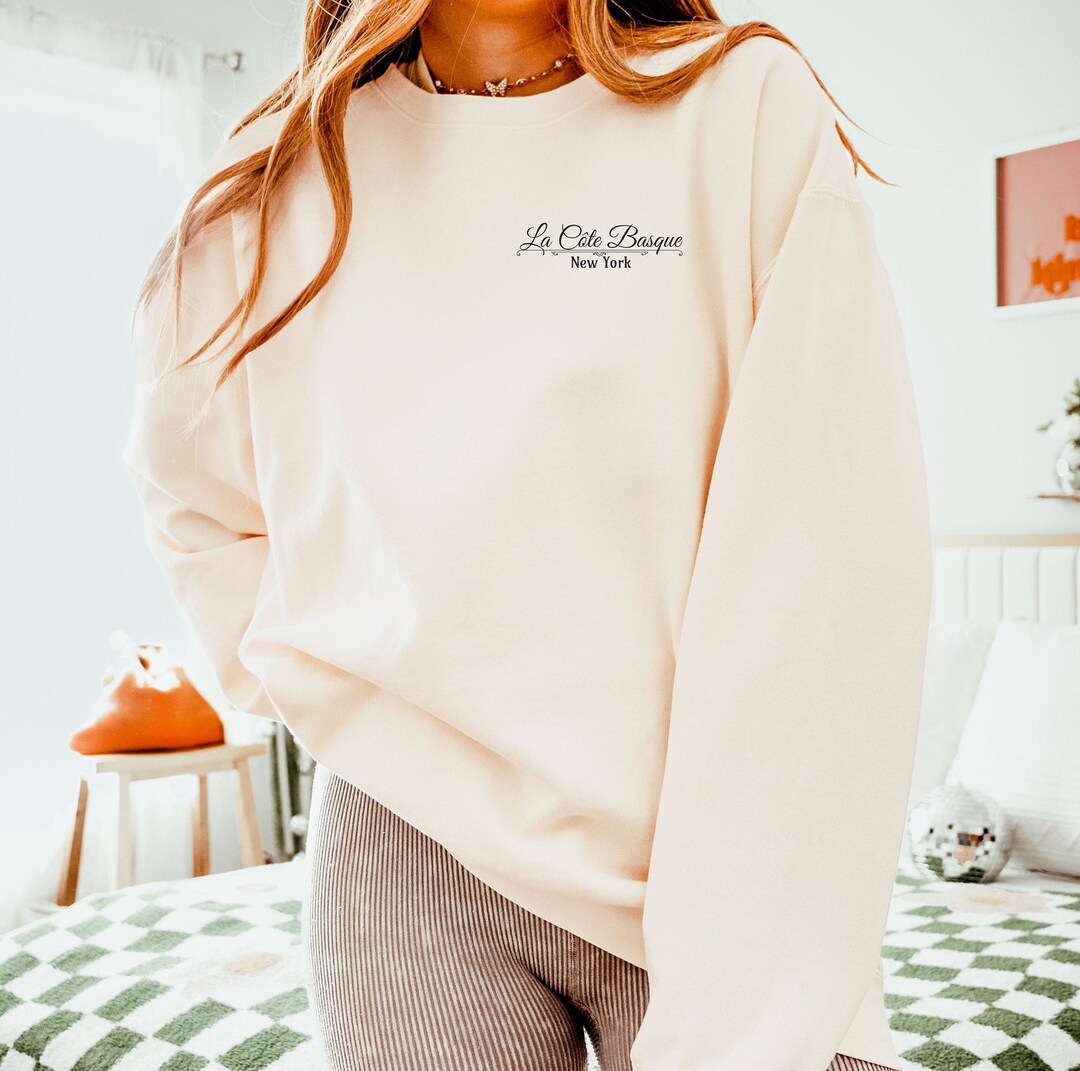 La Cote Basque Comfort Colors Lightweight Sweatshirt, Retro Vintage ...