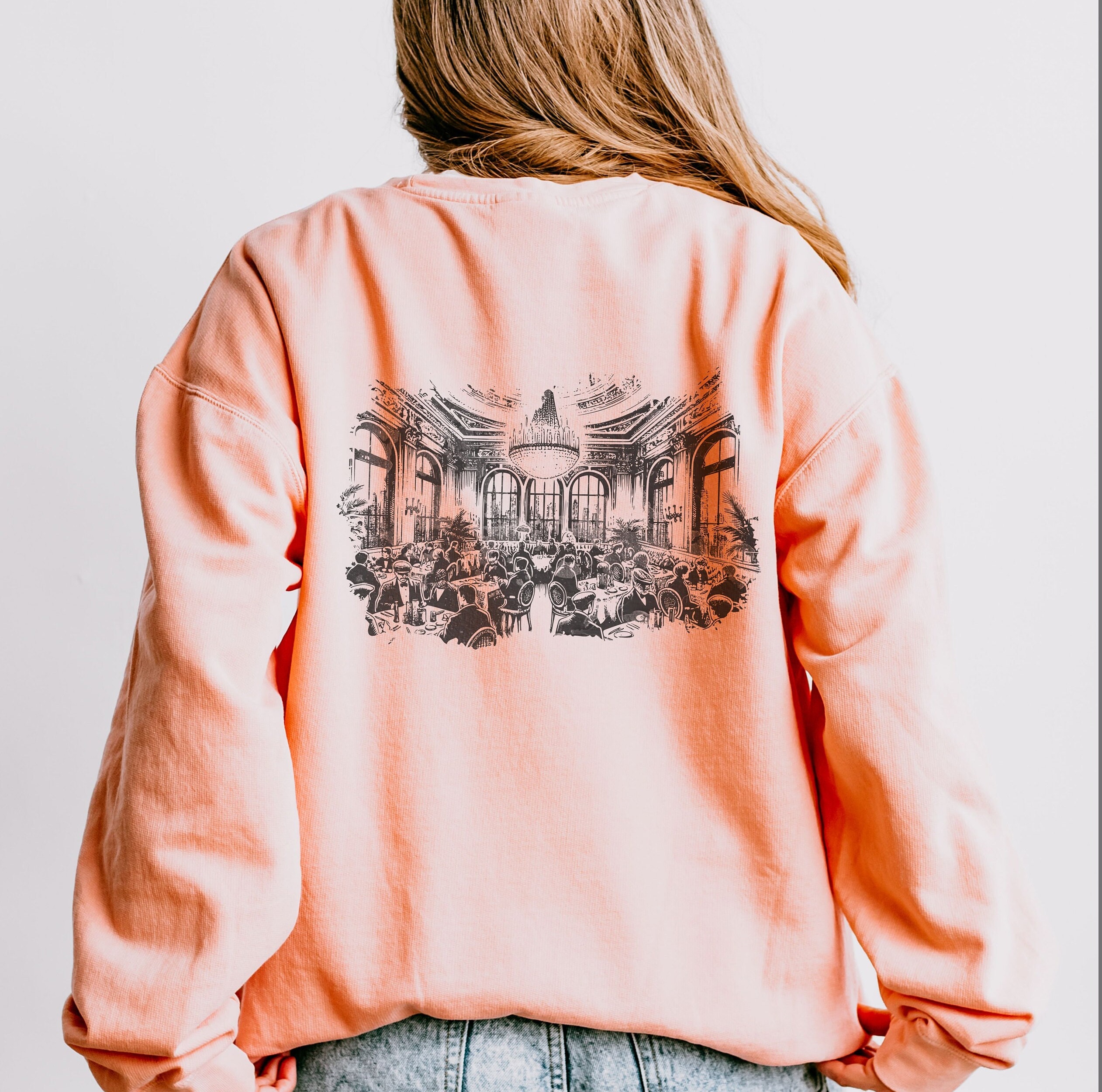 La Cote Basque Comfort Colors Lightweight Sweatshirt, Retro Vintage ...