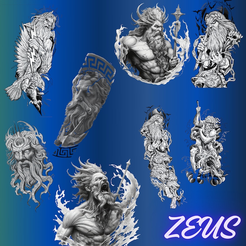 God of War:zeus, Kratos,mimir -legendary Art With SVG and PNG Files.god ...