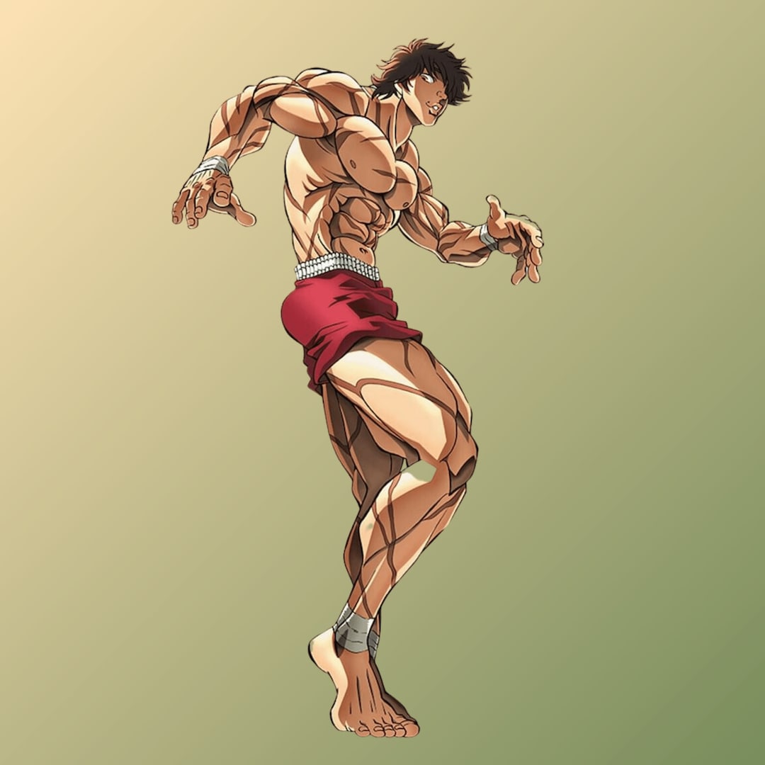 Baki Hanma Digital Illustrations: Manga Art for Enthusiasts SVG and PNG ...