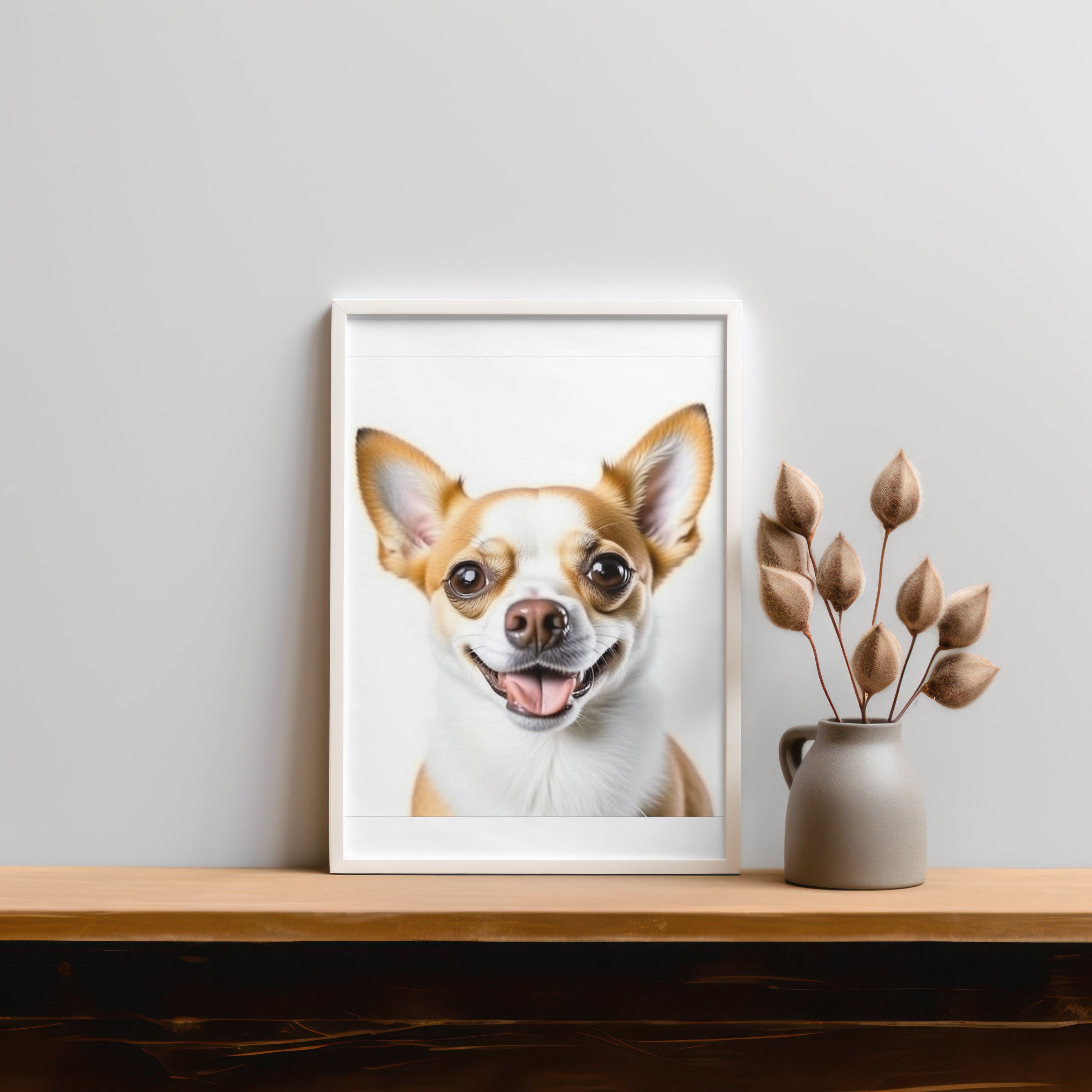 Dog Portrait Prints, 5 Different Dogs, Printable Dog Illustration, Dogs ...
