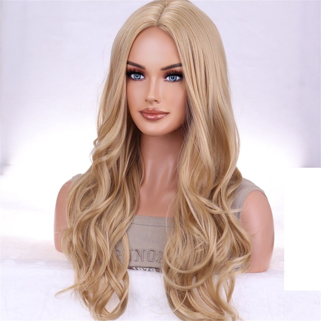 Blonde Barbie Wig Barbie Movie Wiglong Blonde Wig Barbie - Etsy