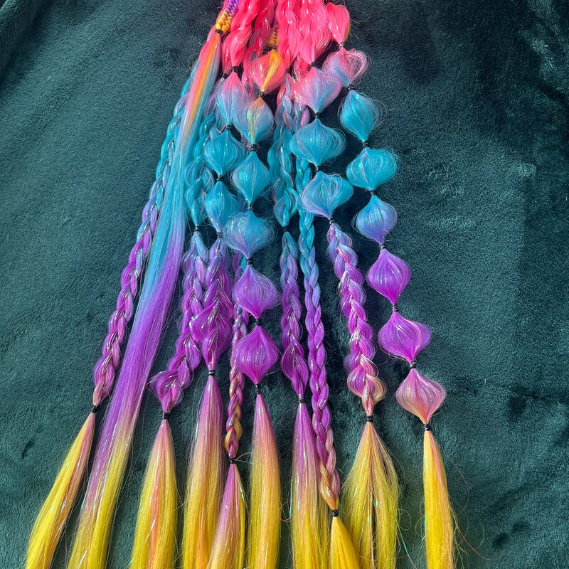 Mermaid Hair Extensions - Etsy