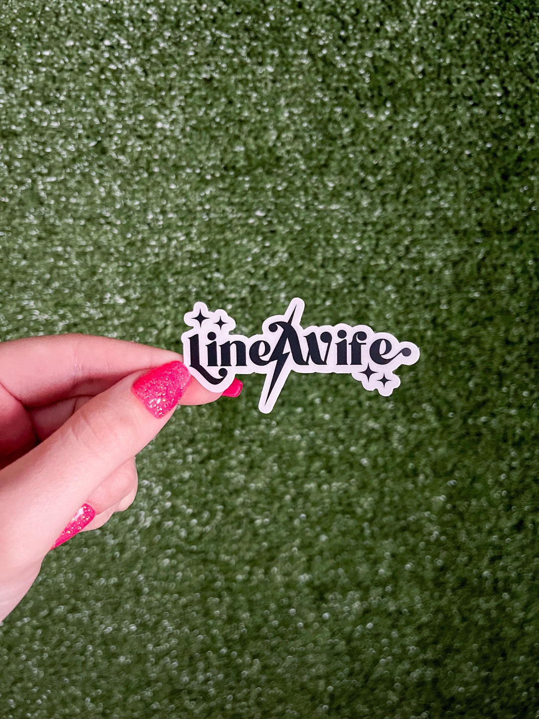 Twinkle Line Wife Sticker | Perfect for Your Water Bottle, Cooler ...