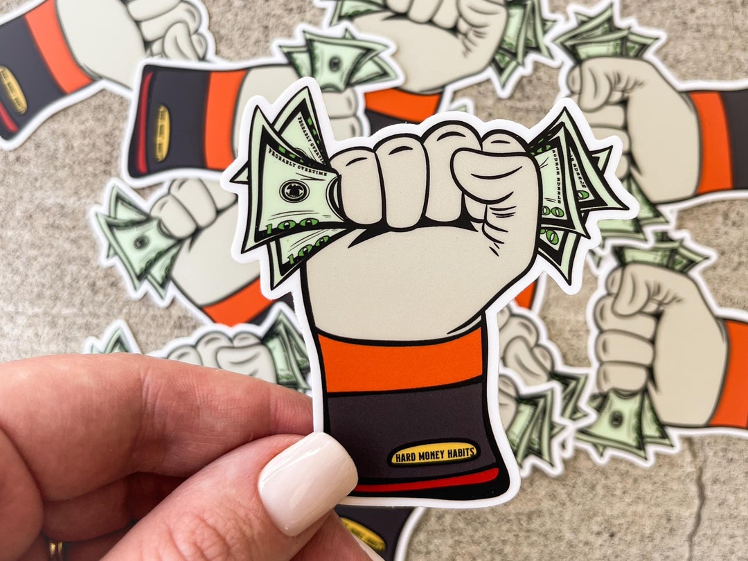 Glove Money Hard Hat Sticker | Lineman | Blue Collar | Great for ...