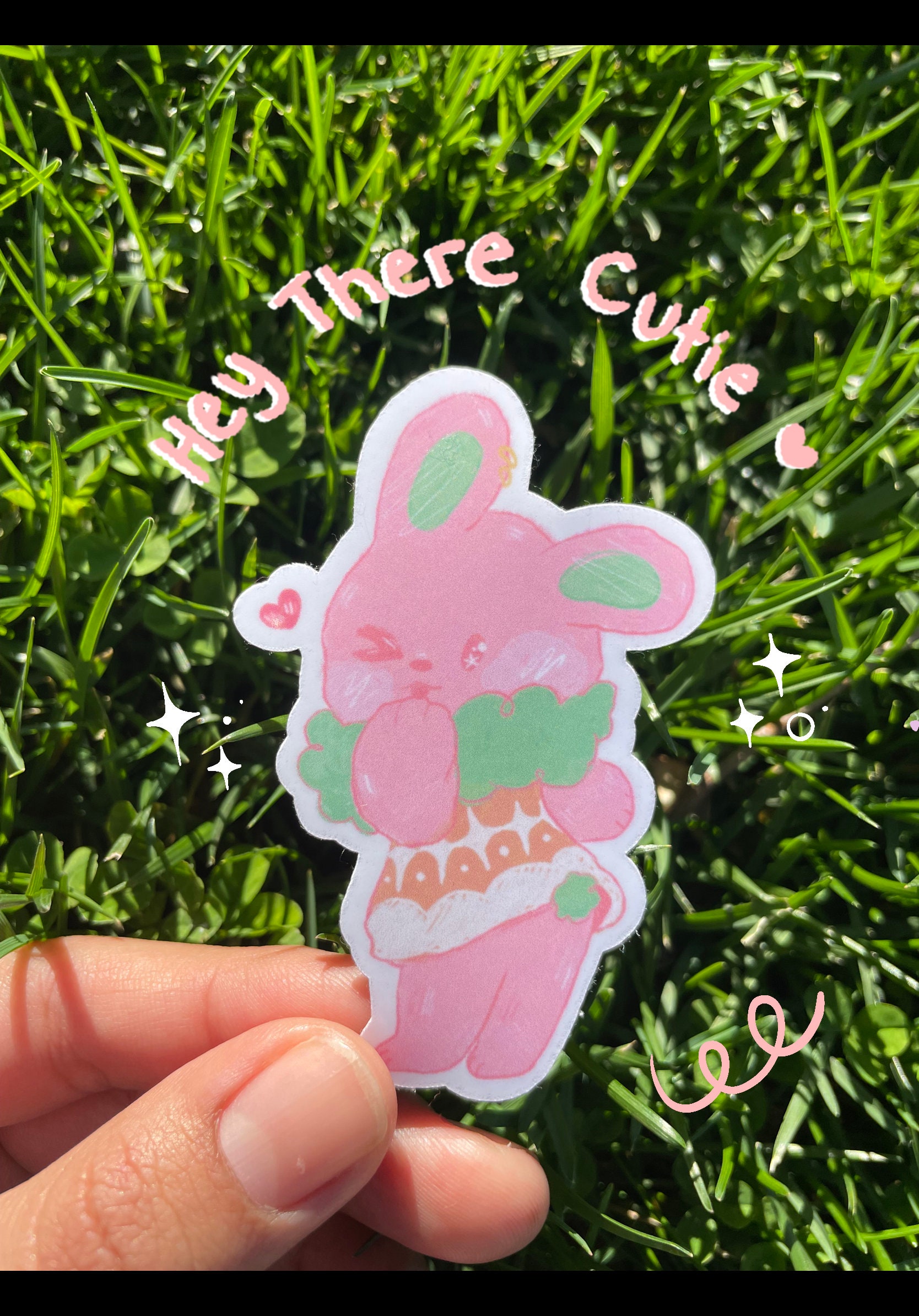 Sproutmallow Cute Laminated Die Cut Sticker / Weatherproof Matte / for ...