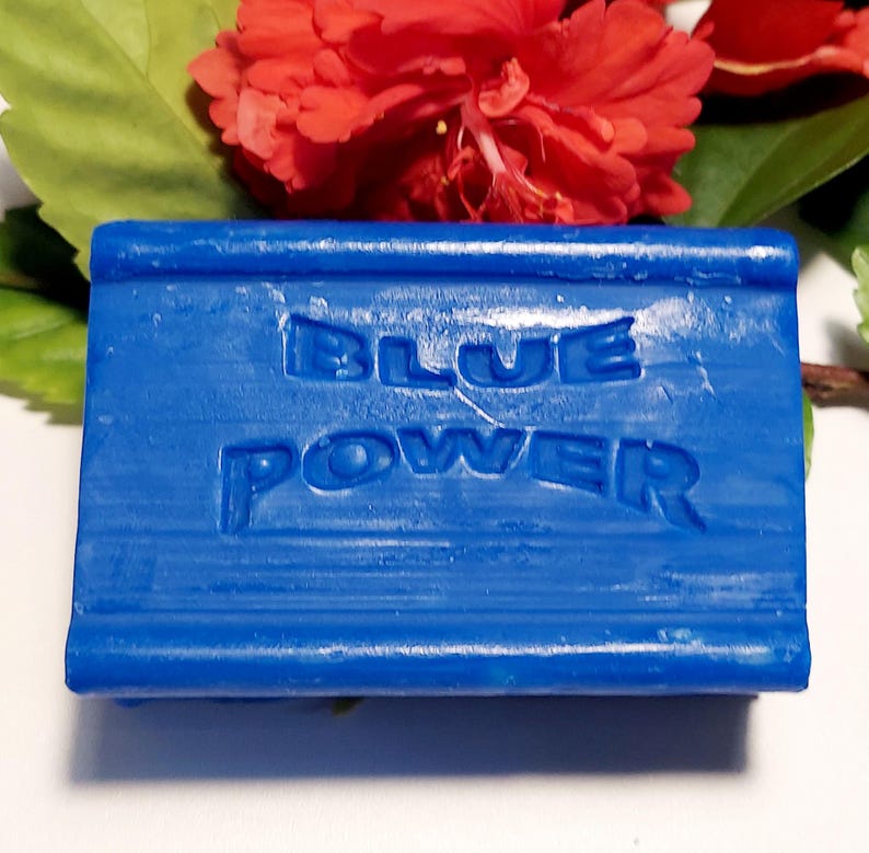 Blue Power Soap, Añil Indigo Bluing, Spiritual Cleansing Baño - Etsy México