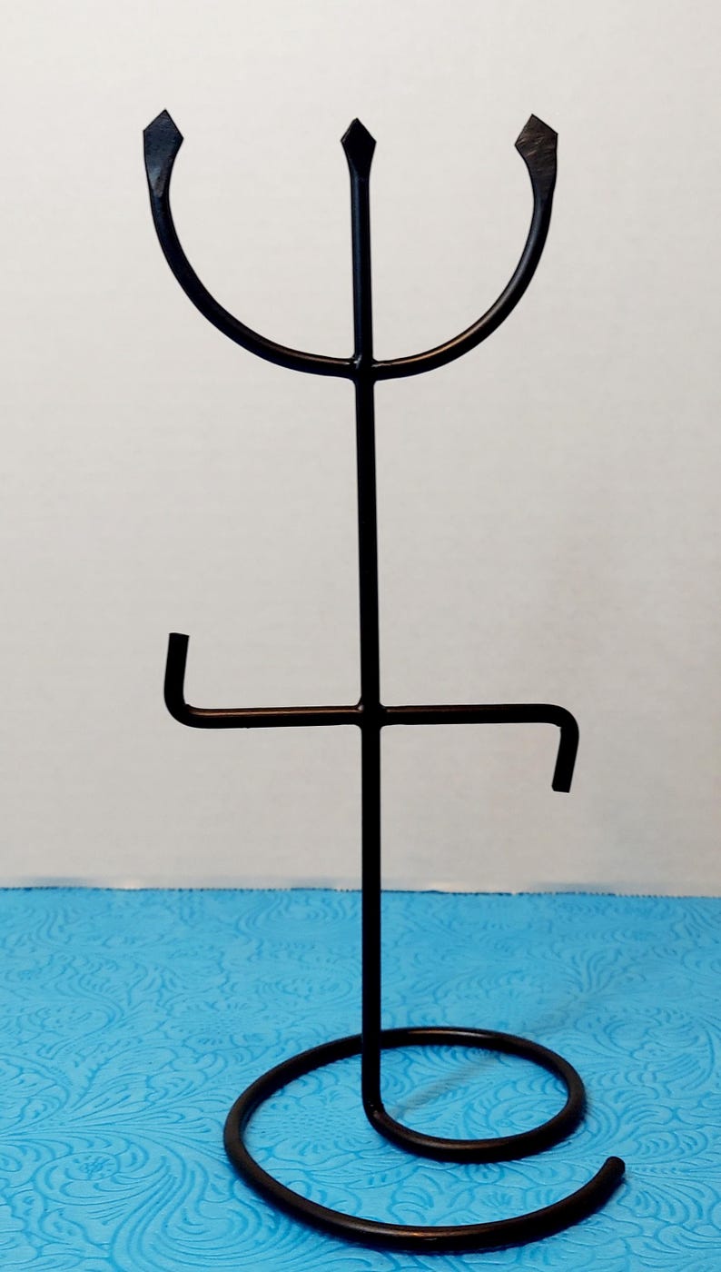 Handmade Iron Pomba Gira Trident – Afro-brazilian Ritual Tool Maria ...