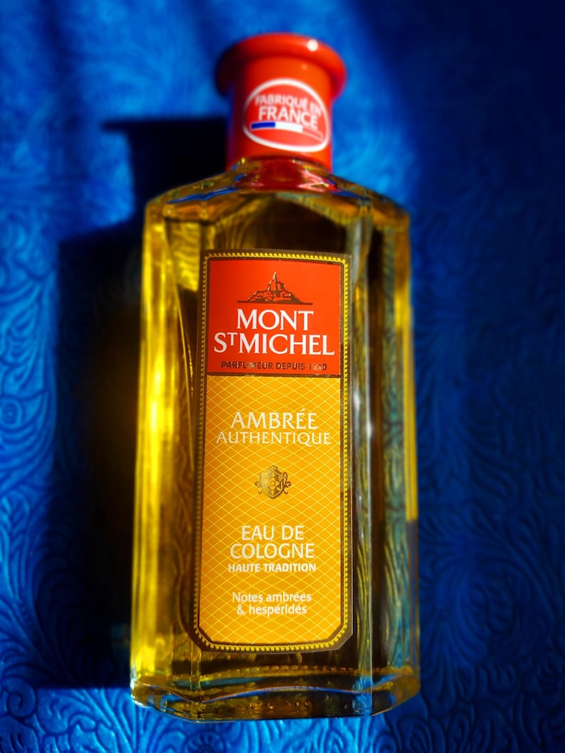 Mont Saint Michel Amber Cologne Vodou, Authentic French Eau De Cologne ...