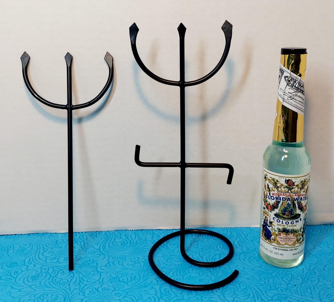 Handmade Iron Pomba Gira Trident – Afro-brazilian Ritual Tool Maria ...
