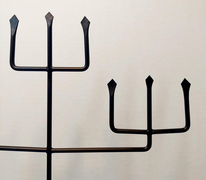 Handmade Iron Exu Trident Ferramenta – Quimbanda Altar Staff for ...