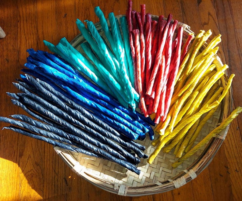 Haitian Vodou Candles: 12" Hand-made Bougies, Altar Supplies Buji ...