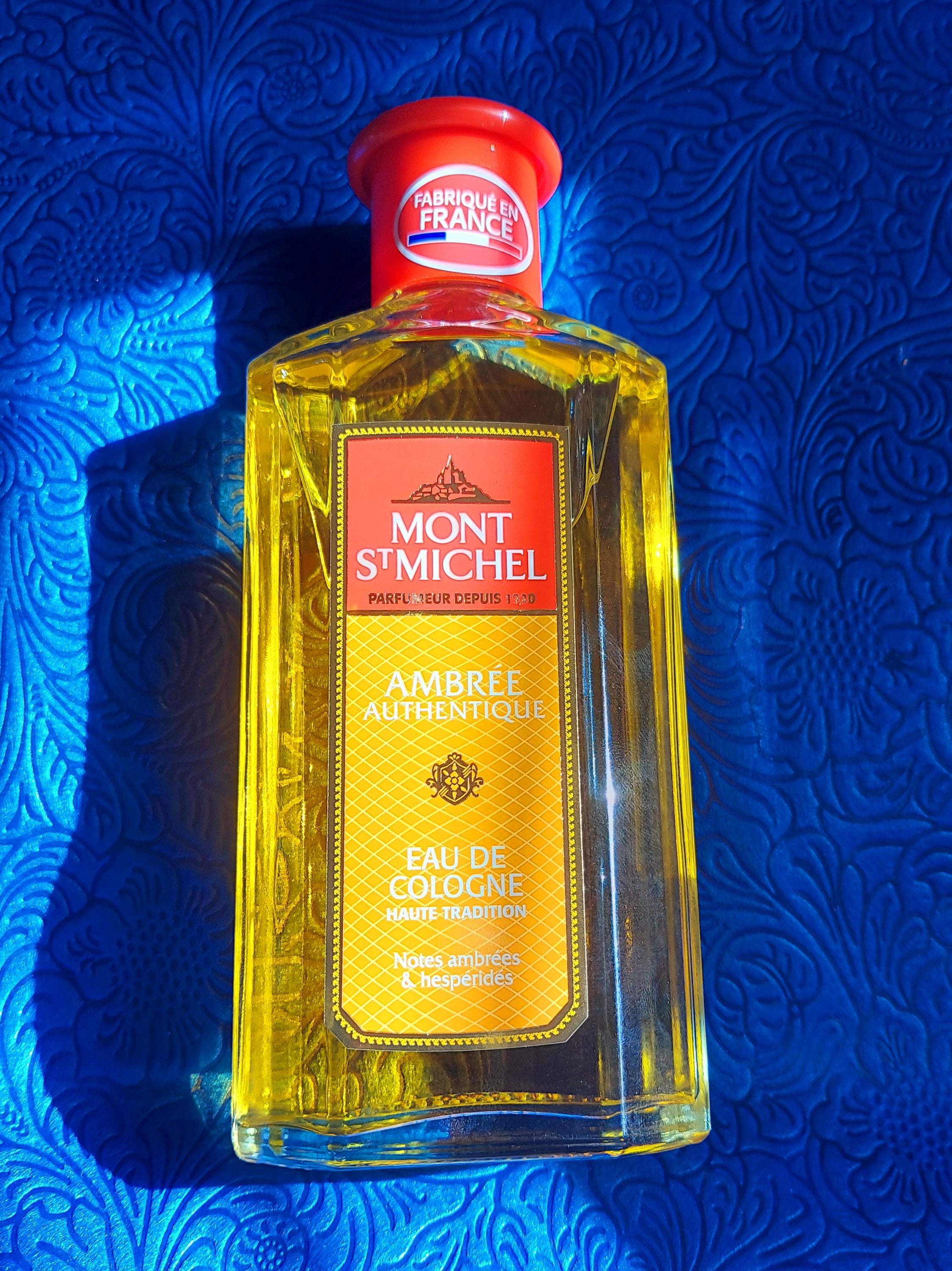 Mont Saint Michel Amber Cologne Vodou, Authentic French Eau De Cologne ...
