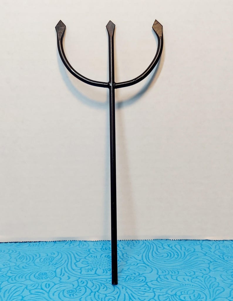 Handmade Iron Pomba Gira Trident – Afro-brazilian Ritual Tool Maria ...
