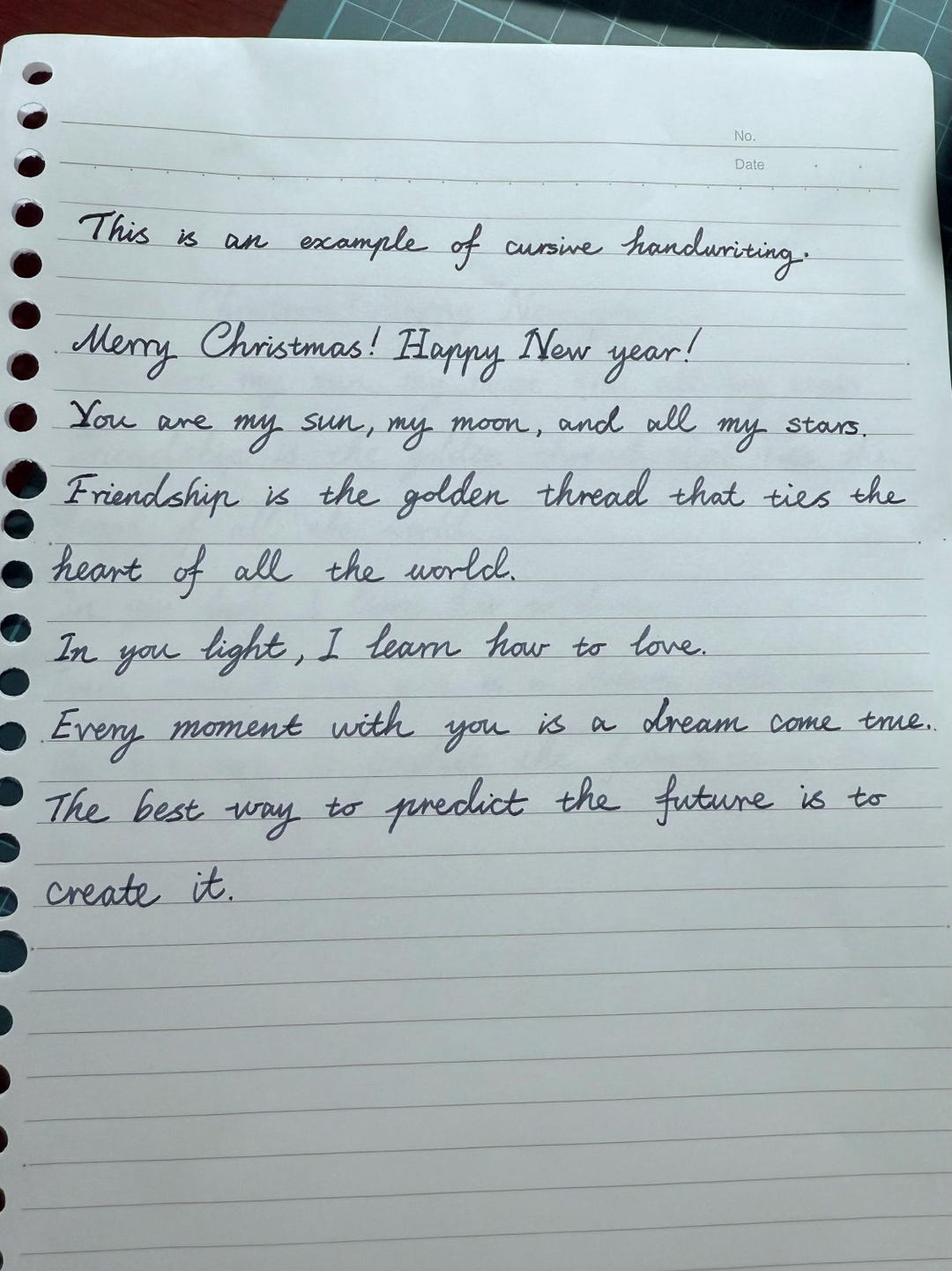Custom Handwritten Letter Calligraphy Service Fountain Pen Ink Made to ...