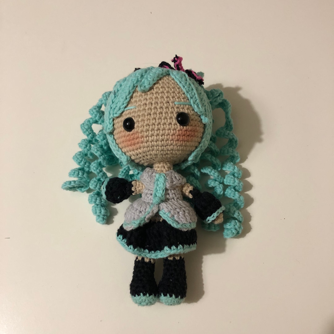 Hatsune Miku Amigurumi - Etsy