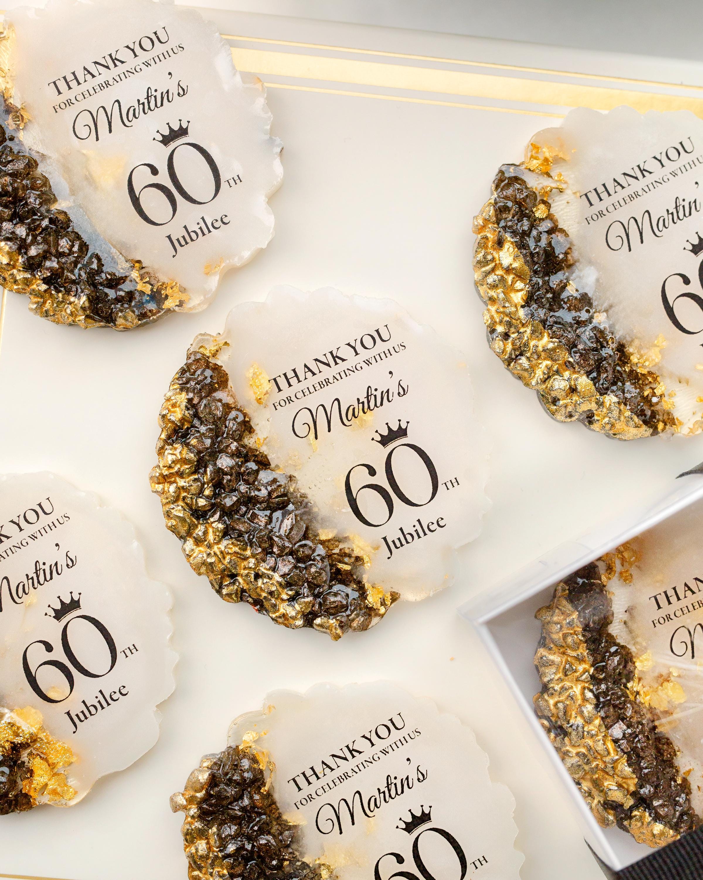 Jubilee Epoxy Magnet Favors – Custom Magnetic Keepsakes for Elegant ...