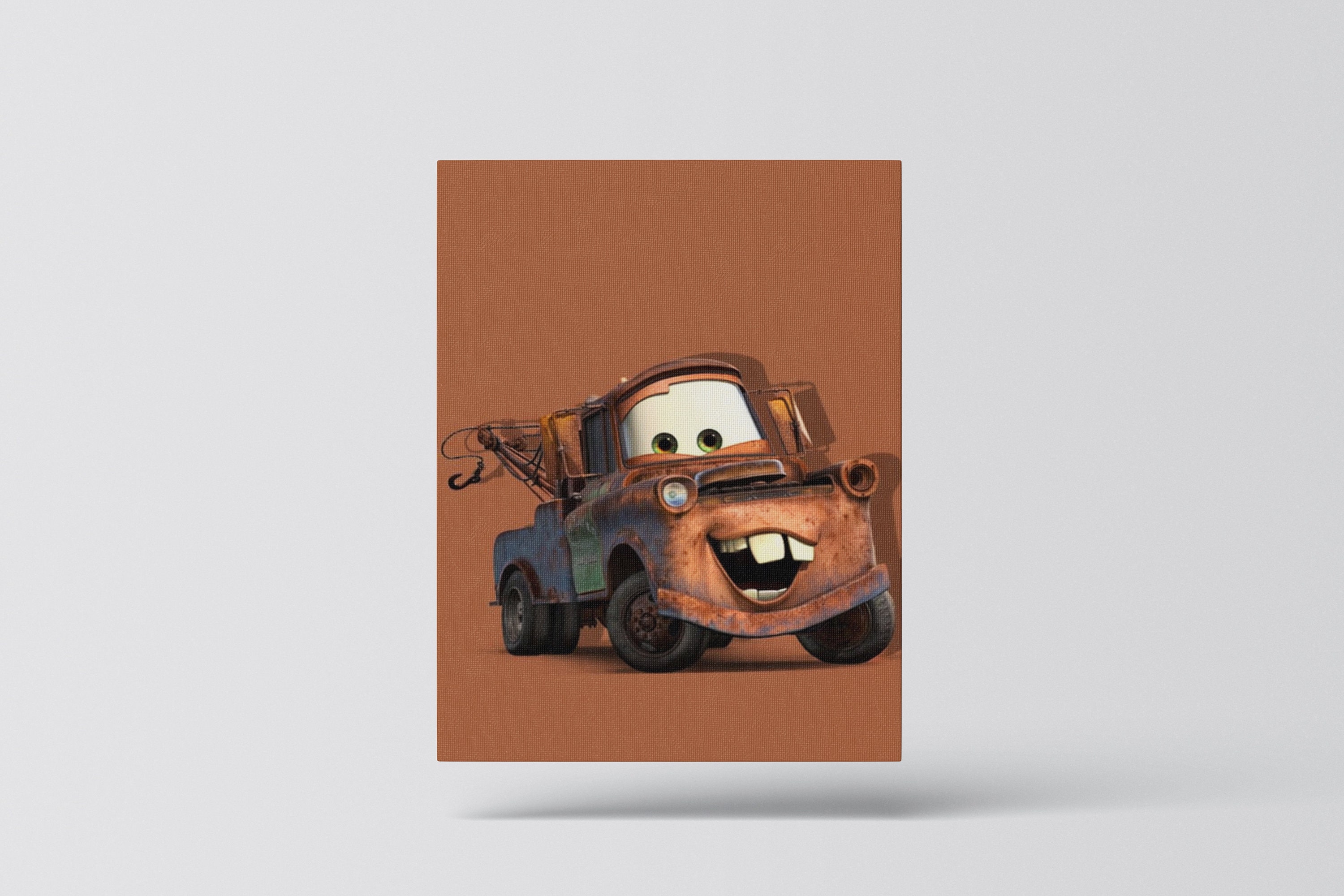 Tow Mater From Disney Pixar Cars Disney Cars Print, Cars Wall Art ...