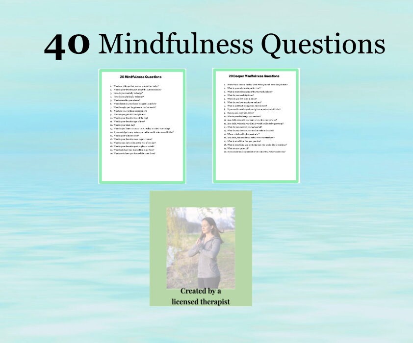 40 Mindfulness Questions for Icebreakers, Therapy, Date Nights ...