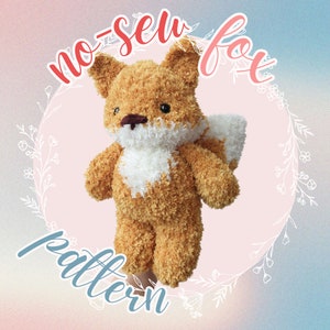 NO-SEW PATTERN: Cute Crochet Fox Pattern - Etsy