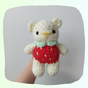 NO-SEW PATTERN: Berry Bears, Strawbeary, Blackbeary and Bluebeary - Etsy