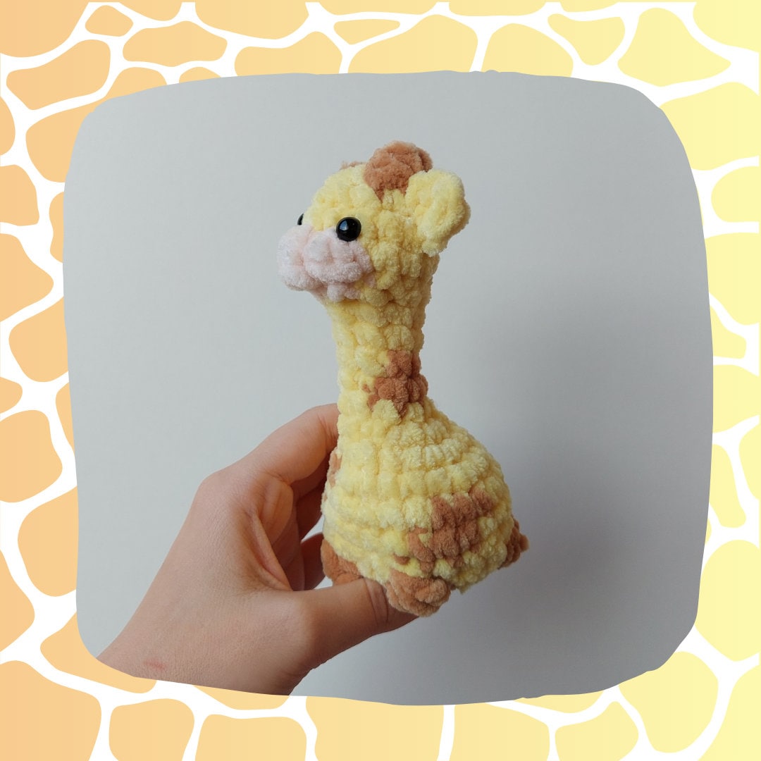 PATTERN: No-sew Mini Giraffe - Etsy