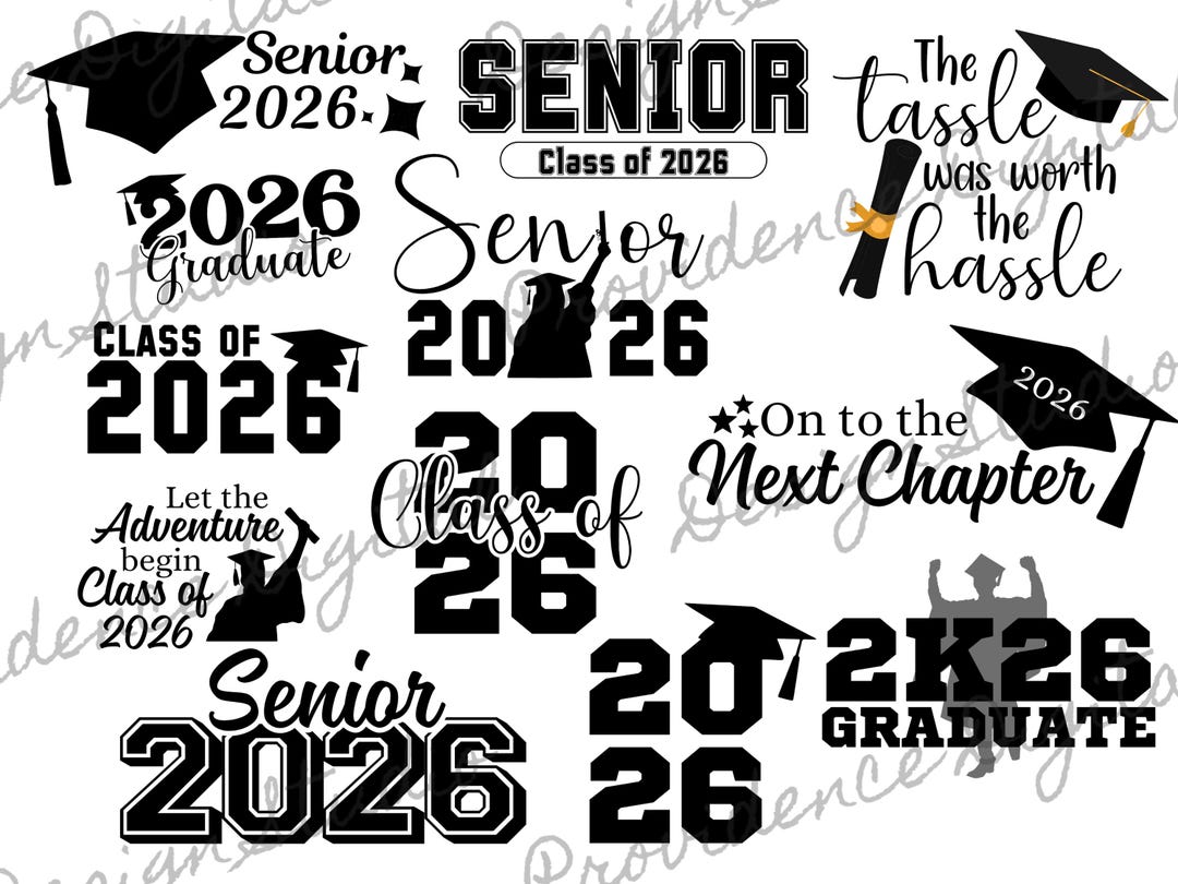 Graduation Svg Class of 2026 Png Senior 2026 Graduation Invitation Svg ...