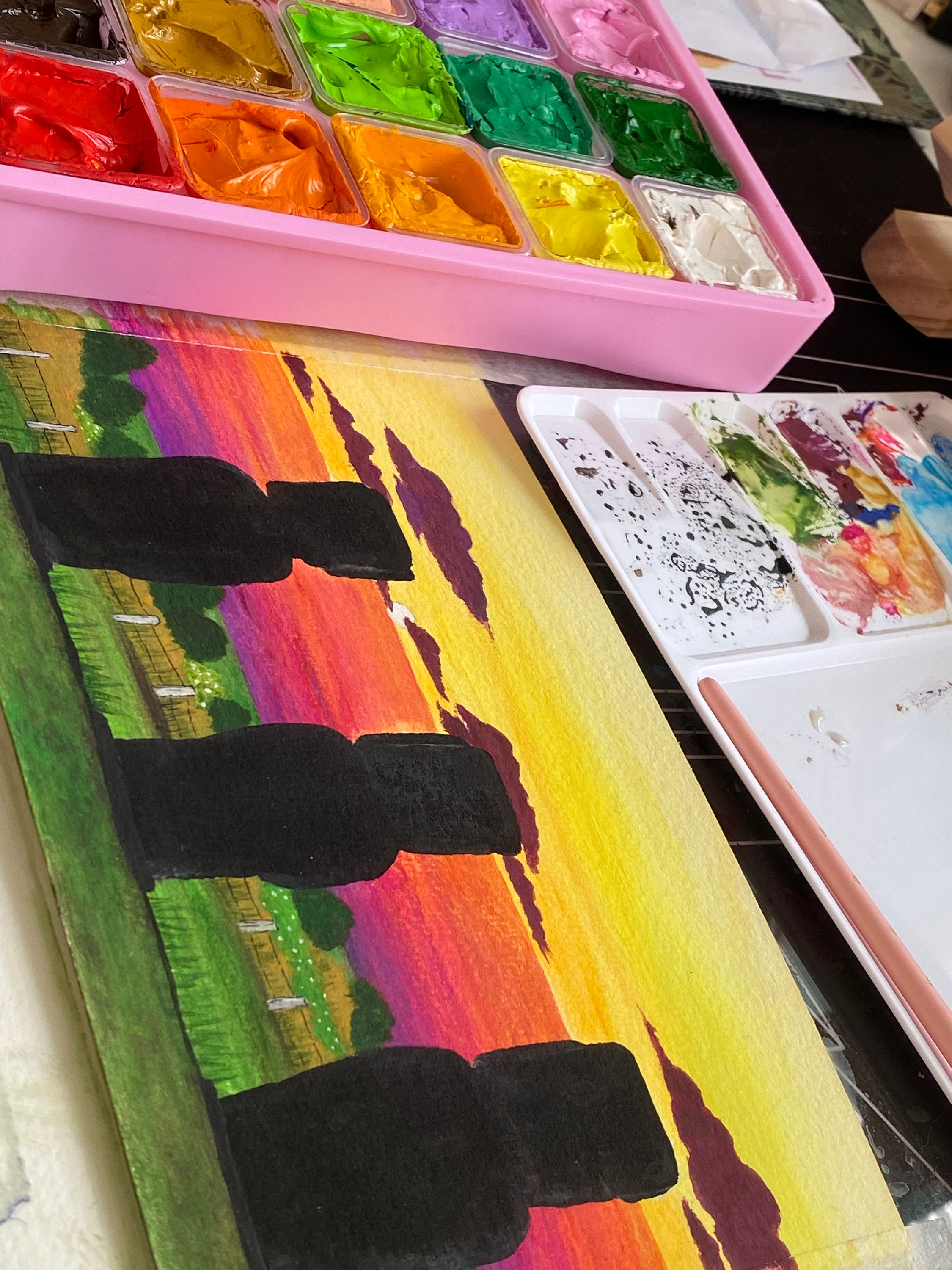 Rapa Nui Wall Print, Moai Print, Office Art Poster, Easter Island Print ...