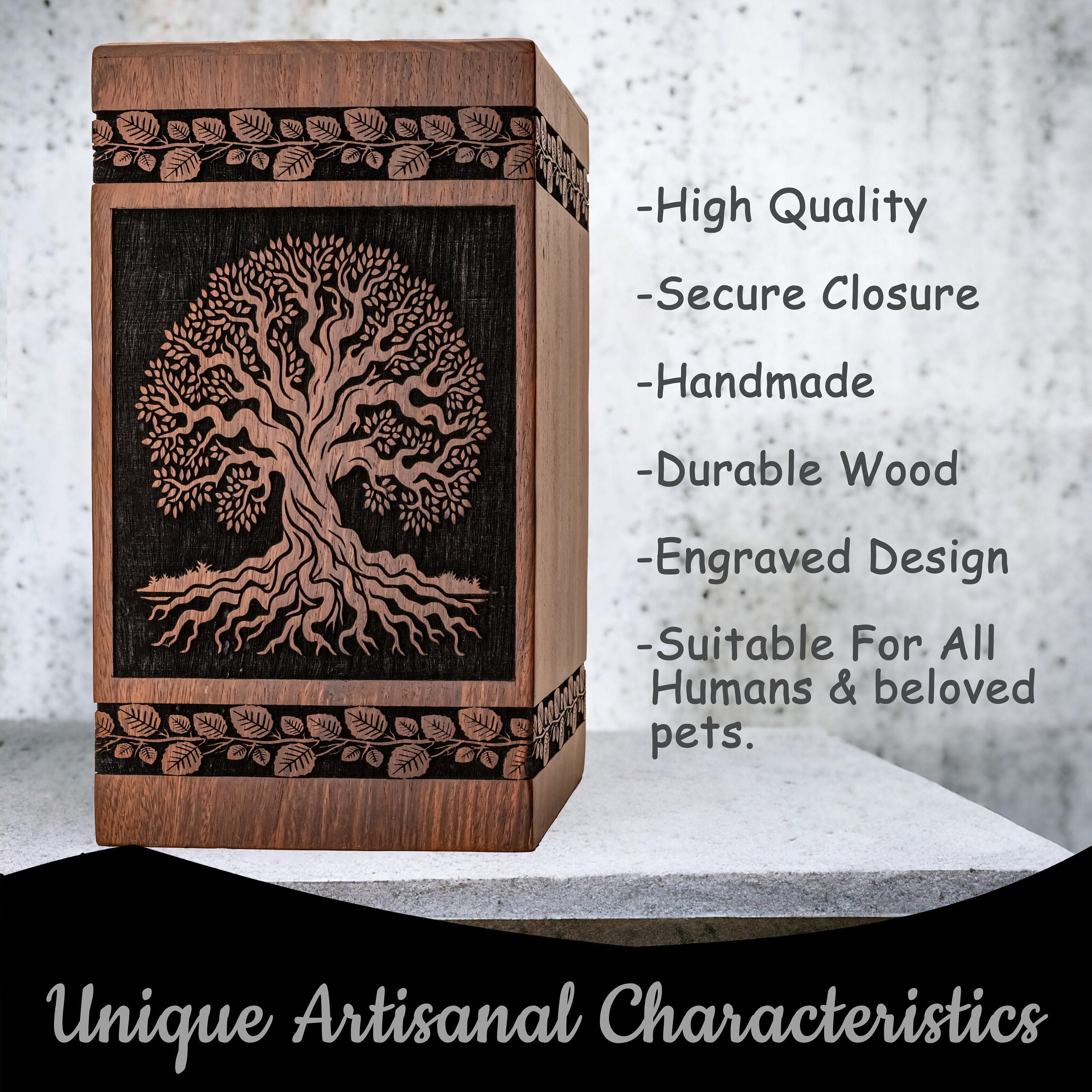 Displayex India Well Made Tree of Life Urns for Human Ashes Cremation ...