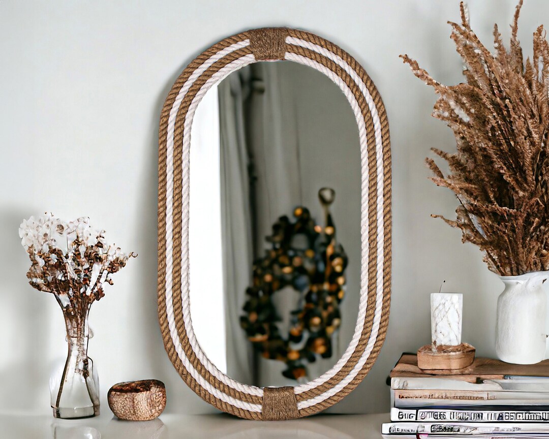 Boho Living Room Decor Mirrors Farmhouse Wall Decor Long Mirrors for ...