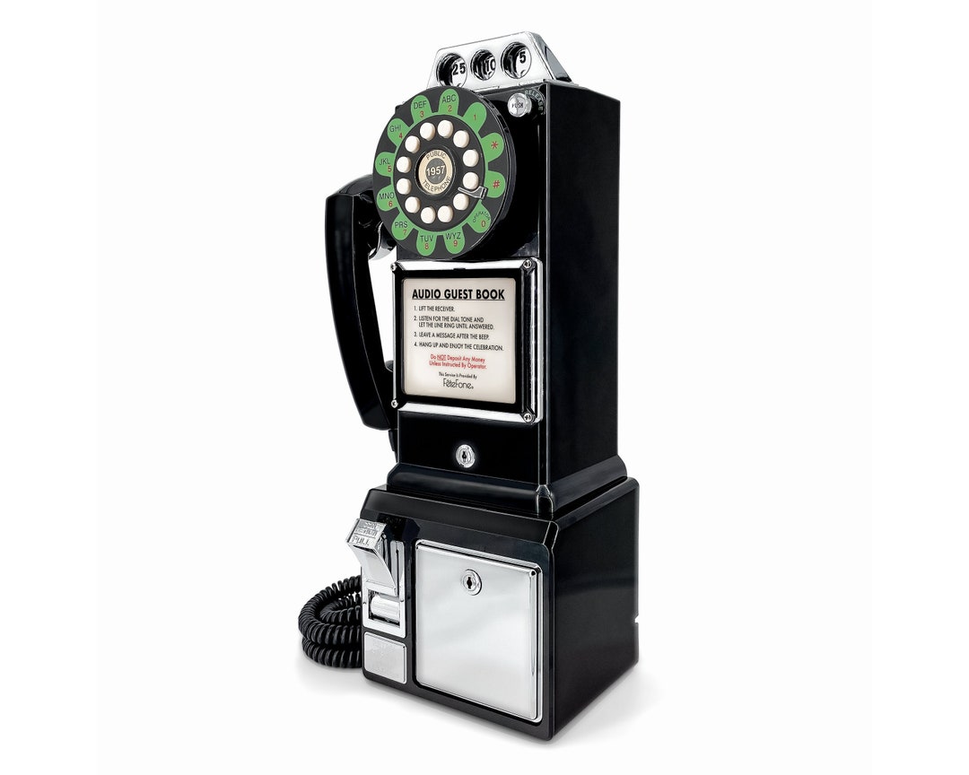 Vintage Audio Guestbook Phone by Fêtefone® / the Original Audio Guest ...