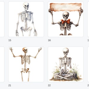 Funny Skeleton Clipart | Spooky Skeletons | Skeleton PNG Images ...