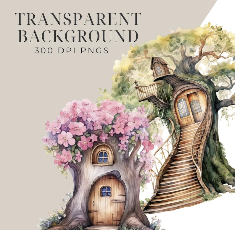 Enchanted Forest Clipart | Fairy Forest Png | Fantasy Clipart | Magic ...