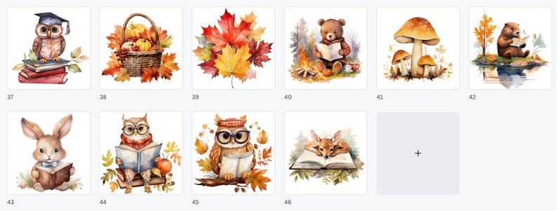 Woodland Animals Clipart | Forest Animals | Woodland Nursery Decor ...