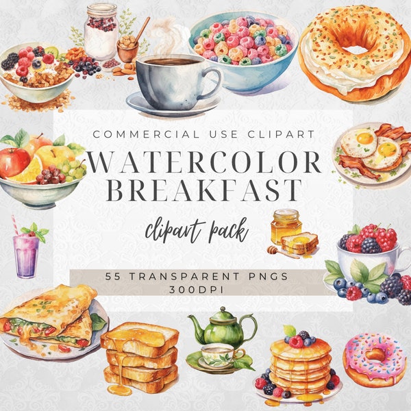Breakfast Food - Etsy