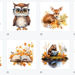 Woodland Animals Clipart | Forest Animals | Woodland Nursery Decor ...