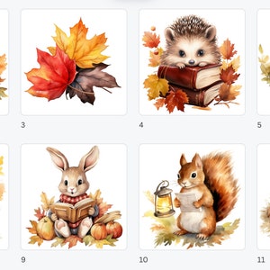 Woodland Animals Clipart | Forest Animals | Woodland Nursery Decor ...