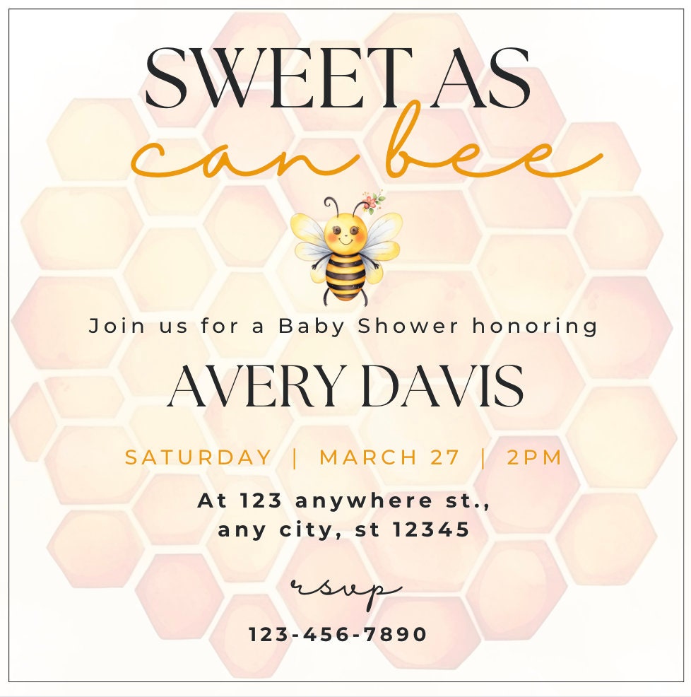 Cute Bees Baby Bee Clip Art Nursery Decor Cute Animals Commercial Use ...