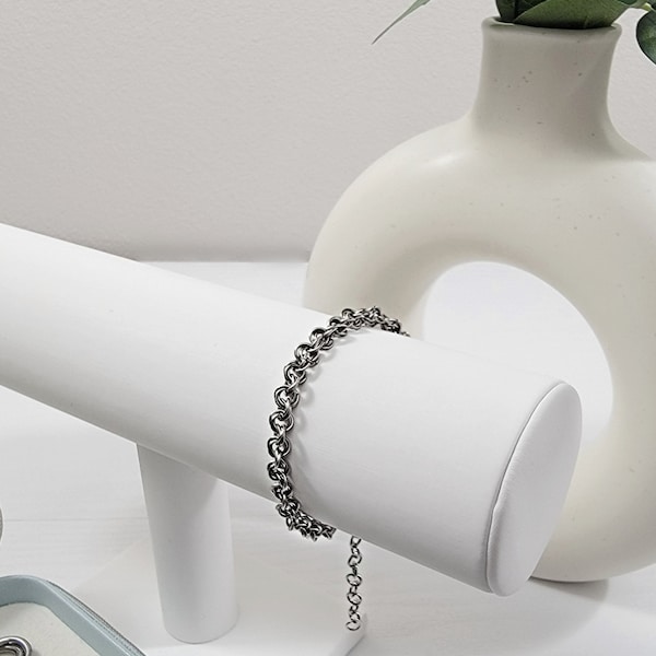 Chainmail Anklet - Etsy