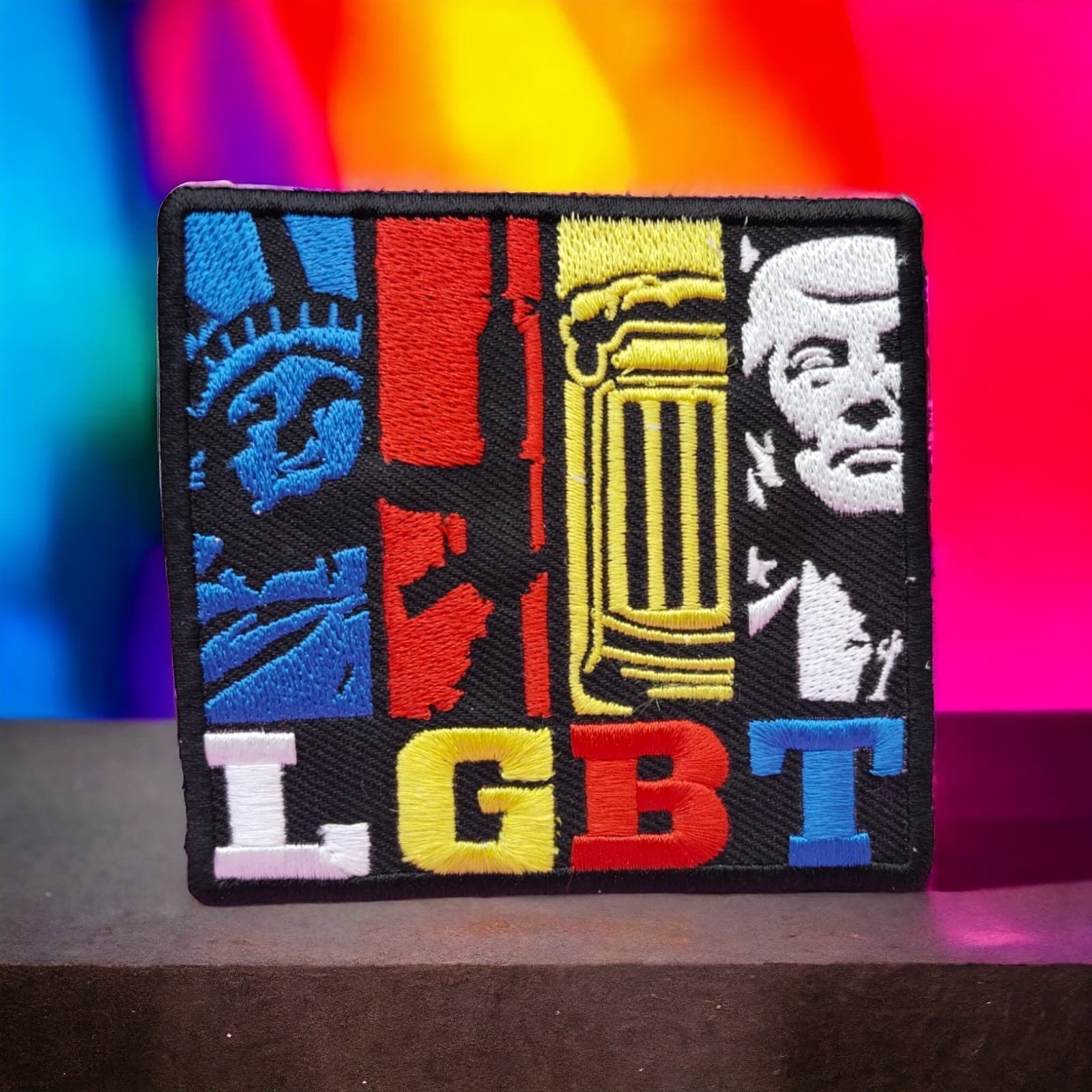 LGBT Liberty Guns Beer Trump Embroidery Patch Embroidered Patch - Etsy