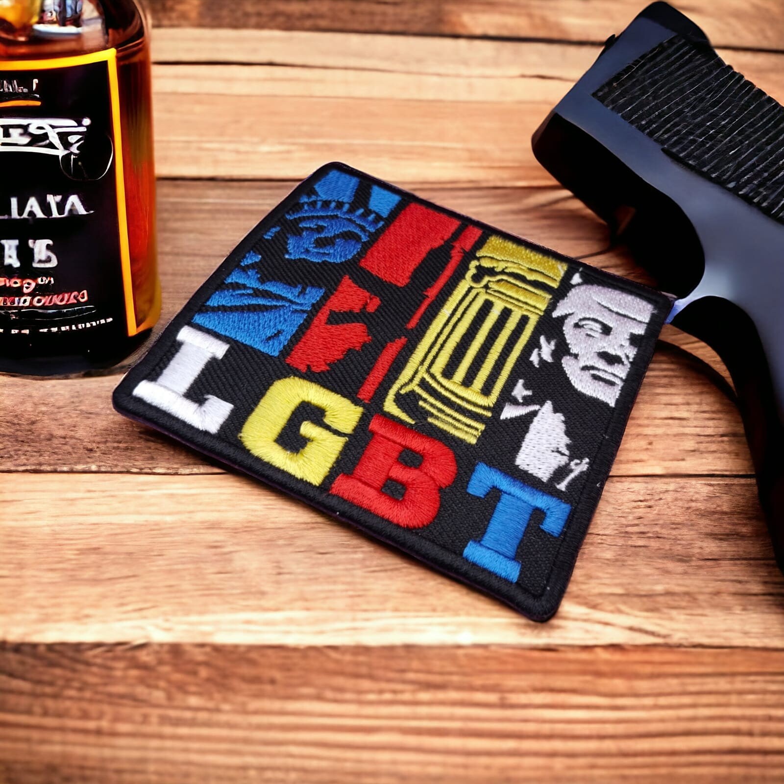 LGBT Liberty Guns Beer Trump Embroidery Patch Embroidered Patch - Etsy
