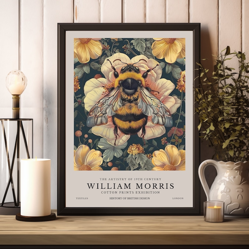 Bee Poster - Etsy